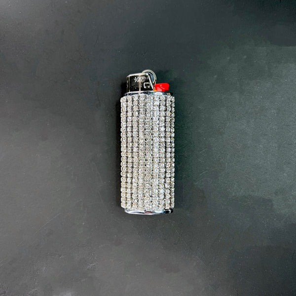 Iced Out Crystal Lighter Case – Luxury Bling Smoking Accessory