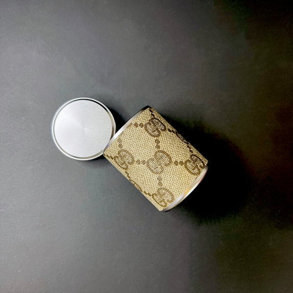 Classic GG Monogram wrapped Smell Proof Stash Jar